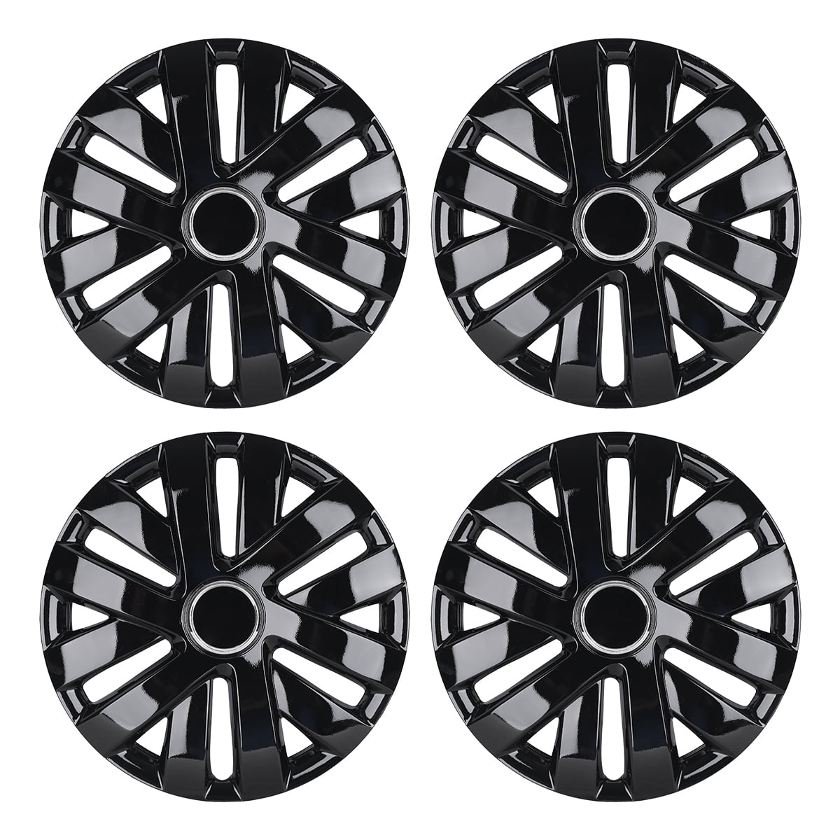 15" Set of 4 Wheel Covers Snap on Hubcaps Full Hub Caps Fit R15 Tire ...