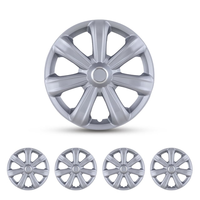 15" Set Of 4 Wheel Covers Snap On Hubcaps Full Hub Caps fit R15 Tire ...
