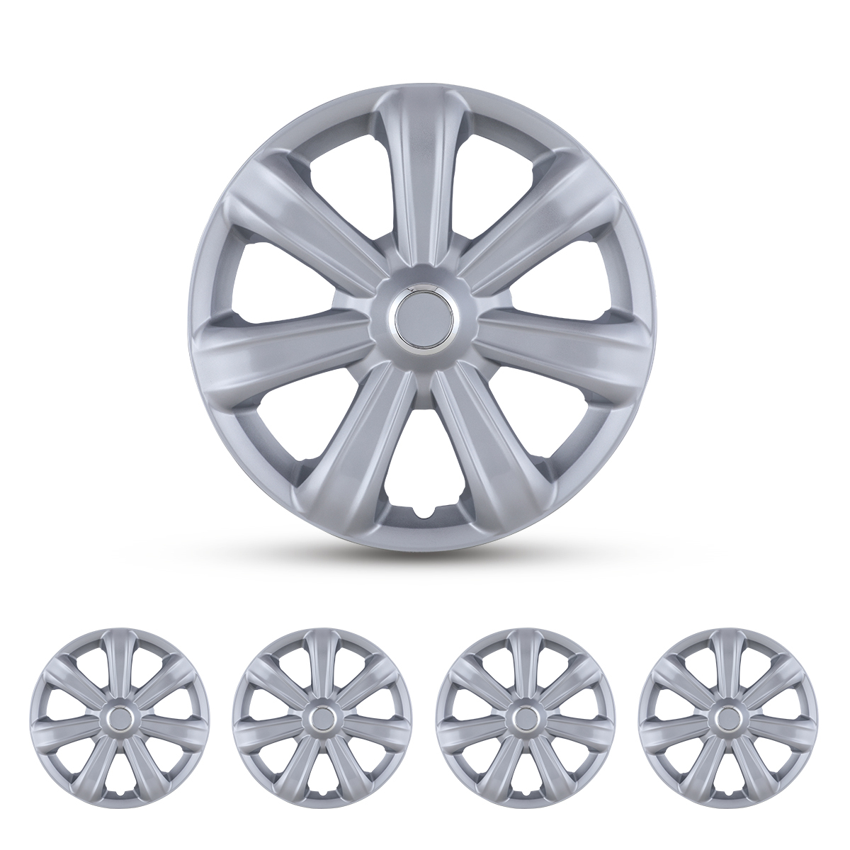 (4-Pack) BDK Premium Hubcaps 15" Wheel Rim Cover Hub Caps OEM Style ...