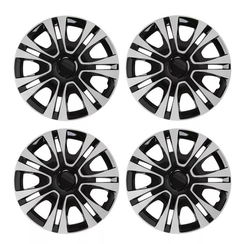 15" Set of 4 Wheel Covers Snap On Hubcaps Full Hub Caps fit R15 Tire ...