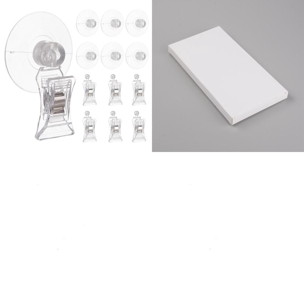 15 Sets PVC Suction Cup Clips Advertising Pop Display Business Cards ...