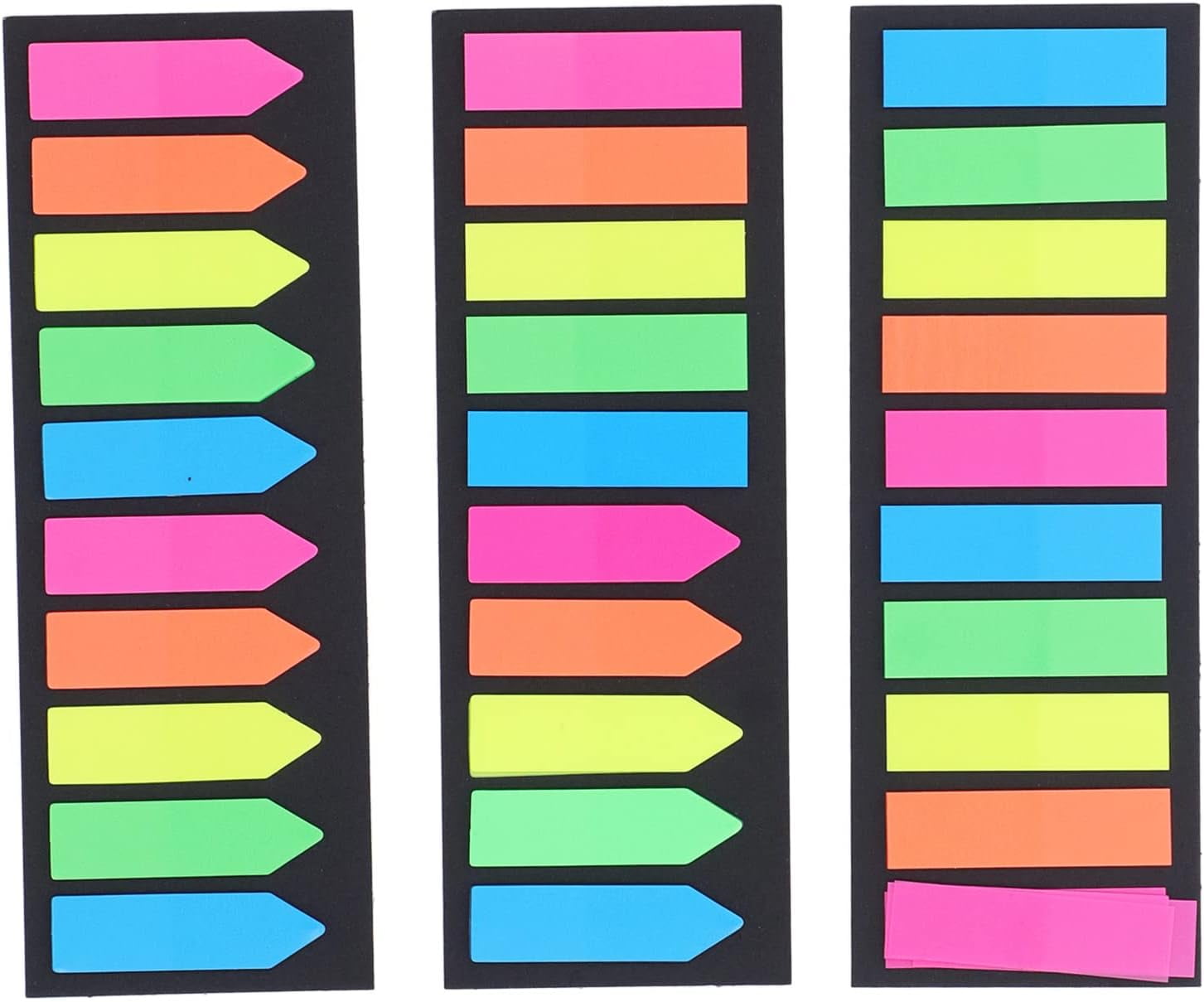 15 Sets Page Markers Sticky Notes Book Tabs, Transparent Sticky Notes ...