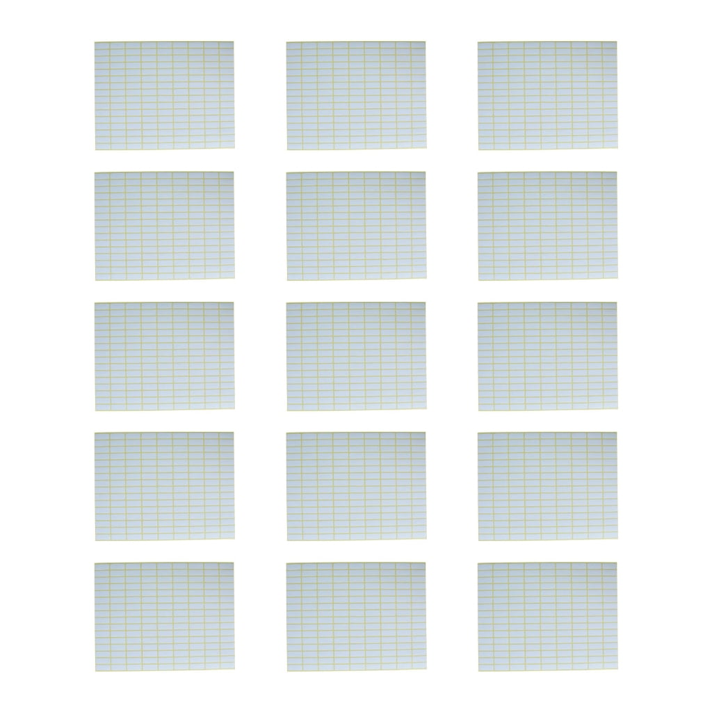 15 Sheets Adhesive Sticker Writeable Sticker Jams Label Household ...