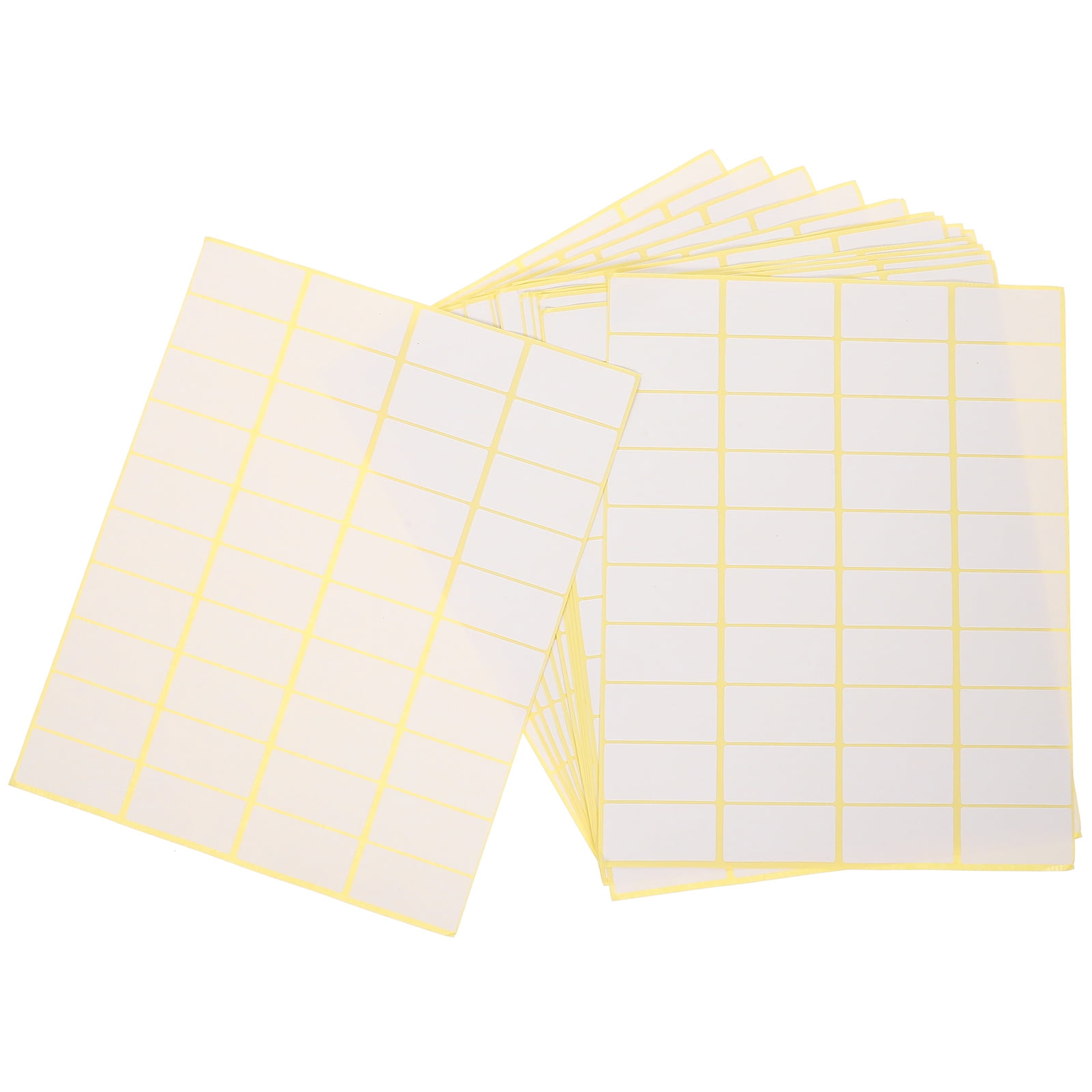 15 Sheets Food Labels Stickers Price Tag Sticker Office 3.80X1.90X0 ...