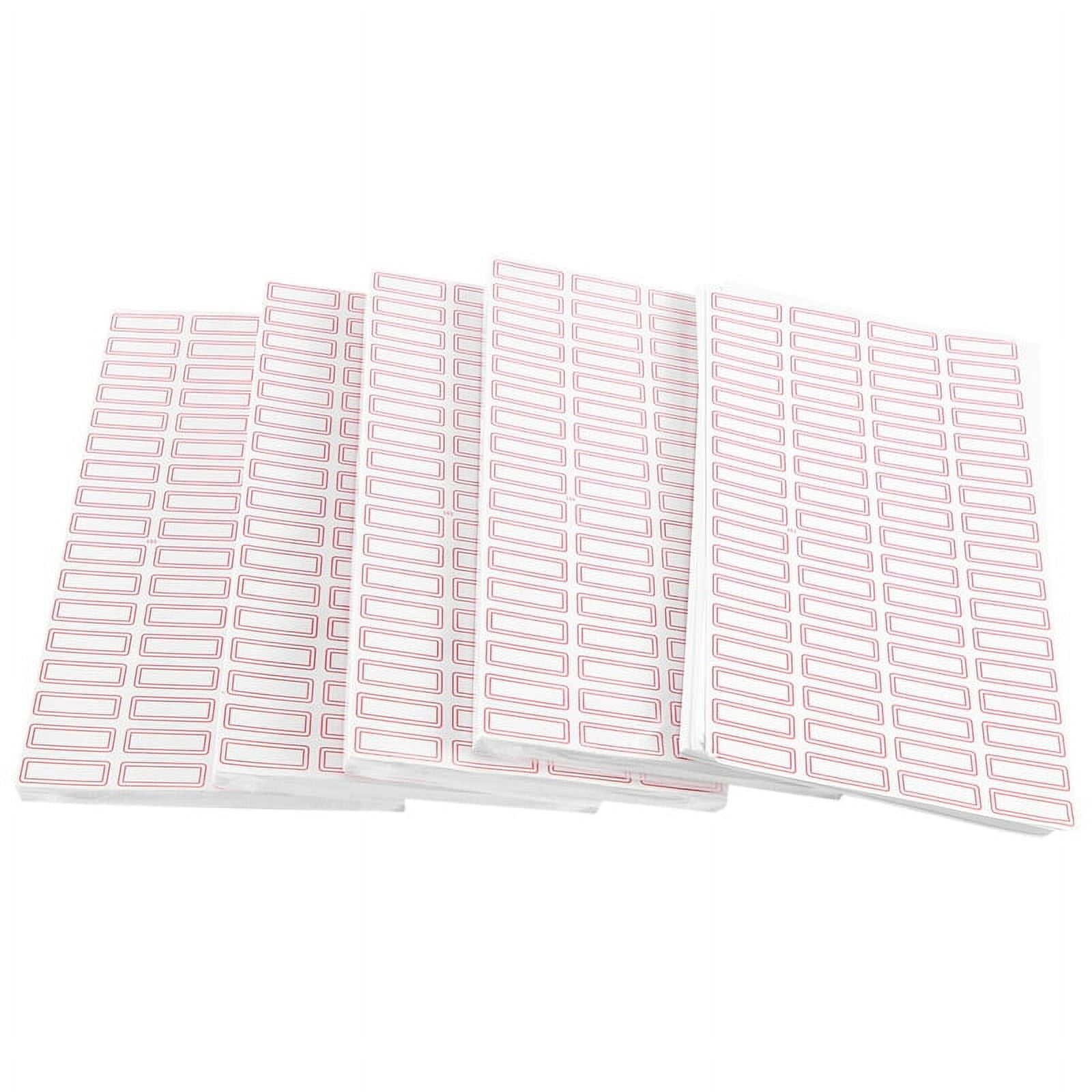 15 Sheets Name Stickers (, Inscribable Mini Labels for Pens) - Walmart.com
