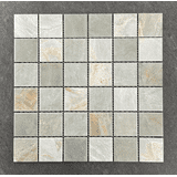 15-Sheets of 2 x 2 Grid Matte Porcelain Mosaic Wall Tile / Floor Tile ...