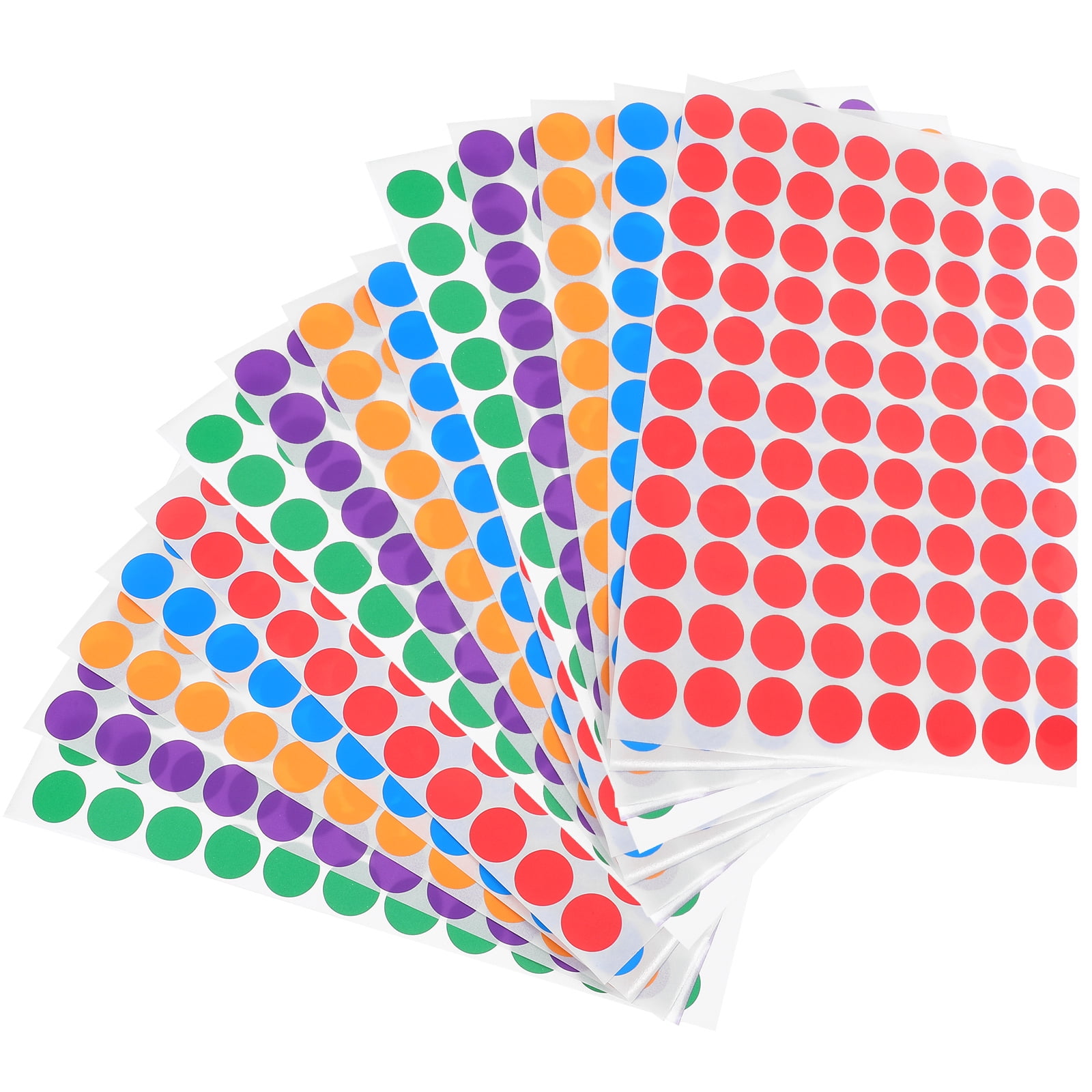 15 Sheets of Present Coding Label Stickers Adhesive Dot Stickers Gift ...