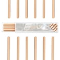 15% Silver Brazing Rods with Raised Segments Design, 40 Pcs 10" Flux ...