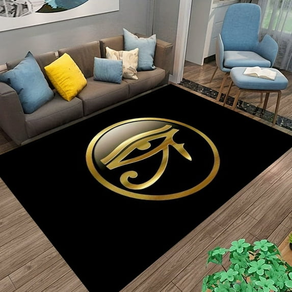 15 Size The Eye of Horus Large Carpet Living Room Home r Sofa Table Rug ...