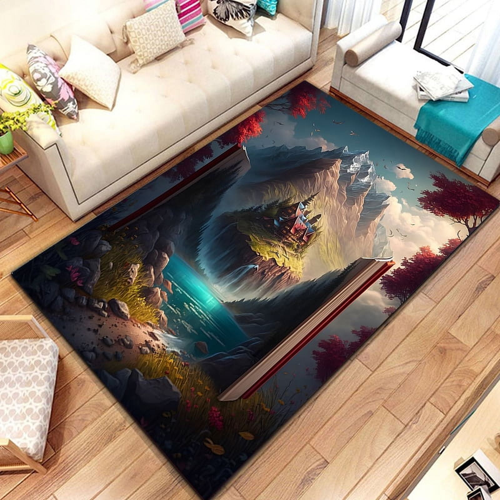 15 Size grimoire Large Carpet Living Room Home r Sofa Table Rug Anti ...
