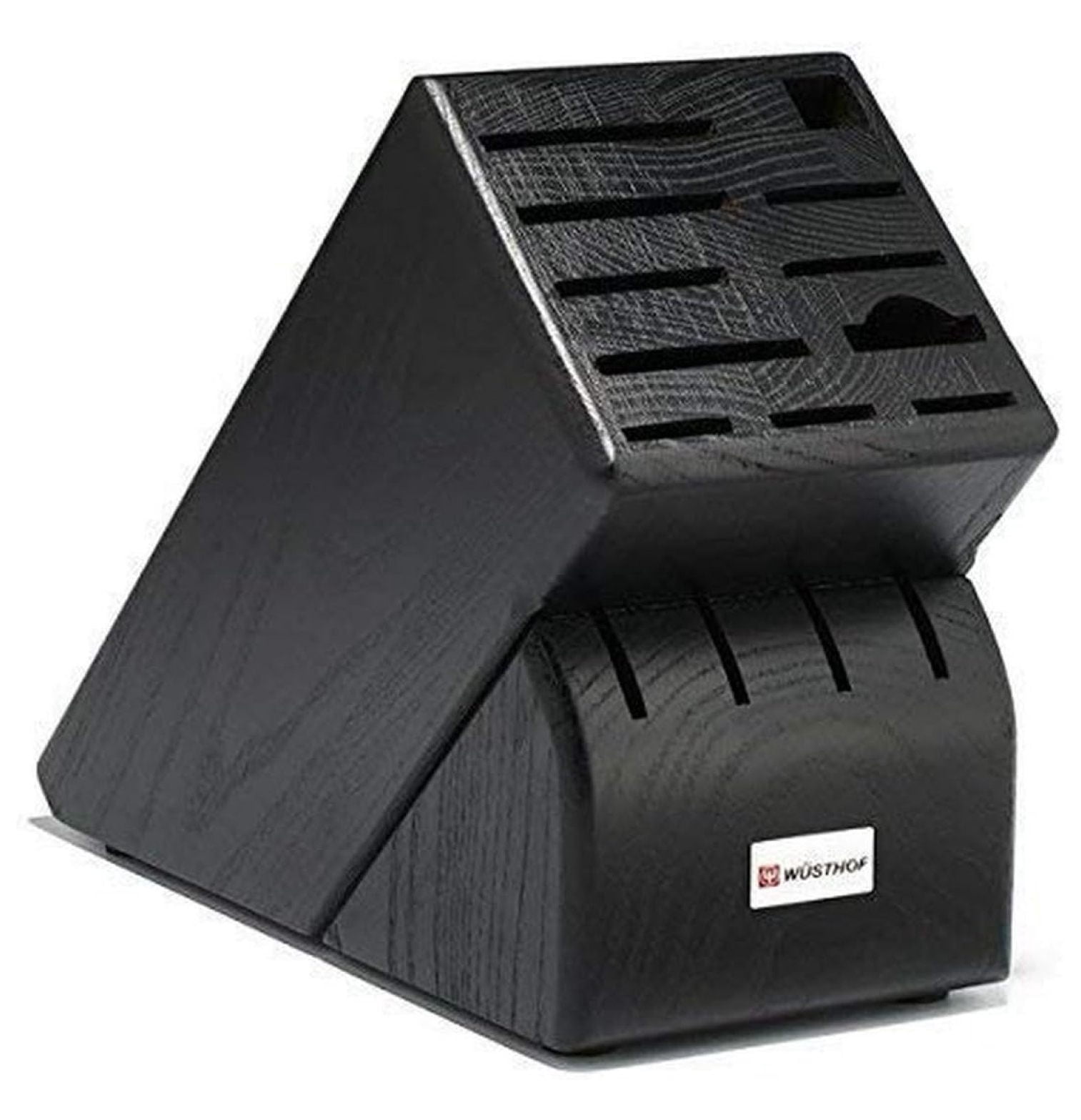 15-Slot Black Knife Storage Block - Walmart.com