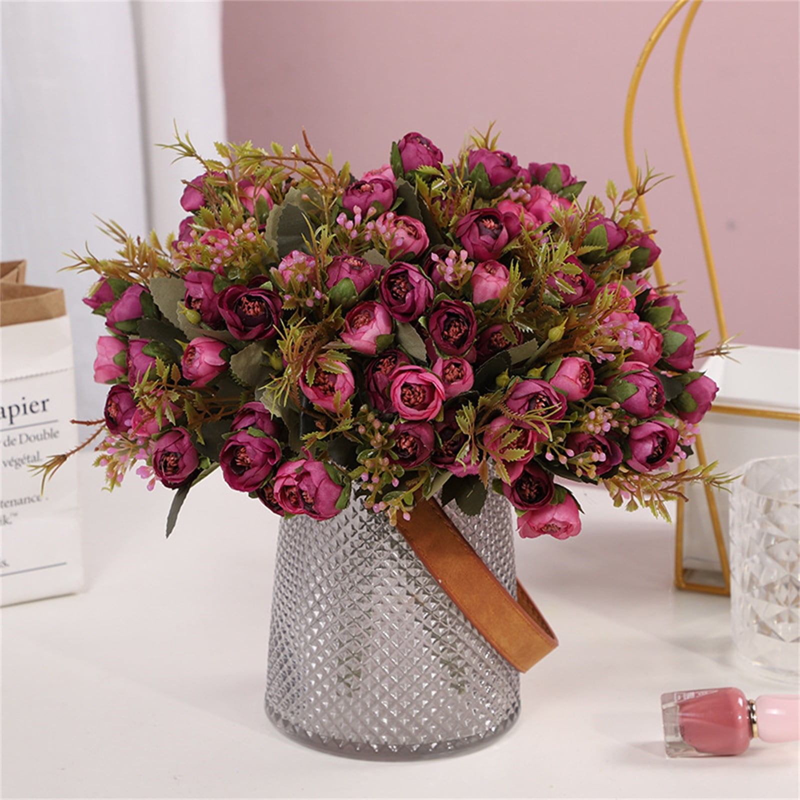 15 Small Bunches Of Camellia Buds, A Decorative Ornament For Home ...