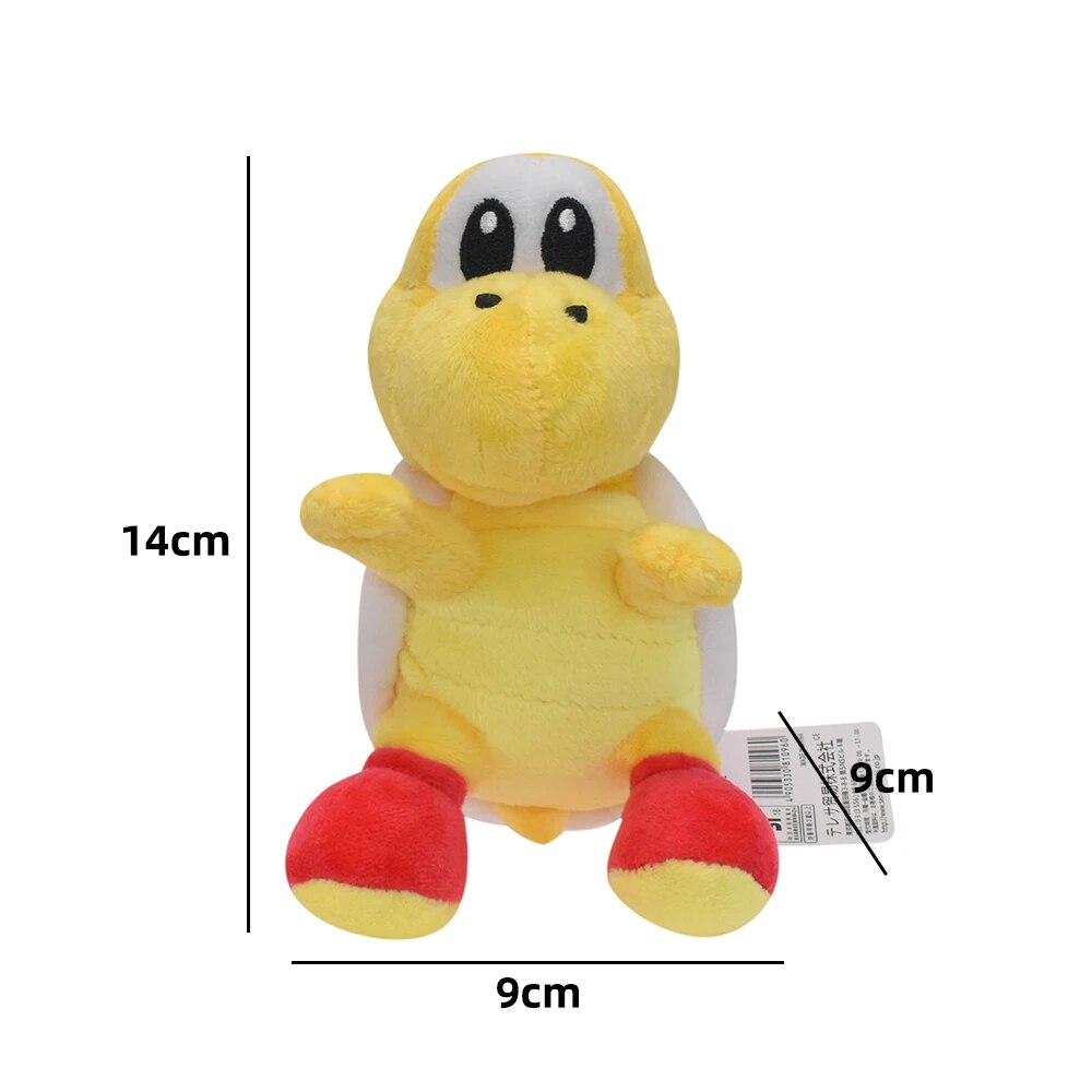 15 Styles Super Bros Plush Toy Cute Cartoon Princess Mushroom Bomb Koopa Troopa Soft Stuffed ...