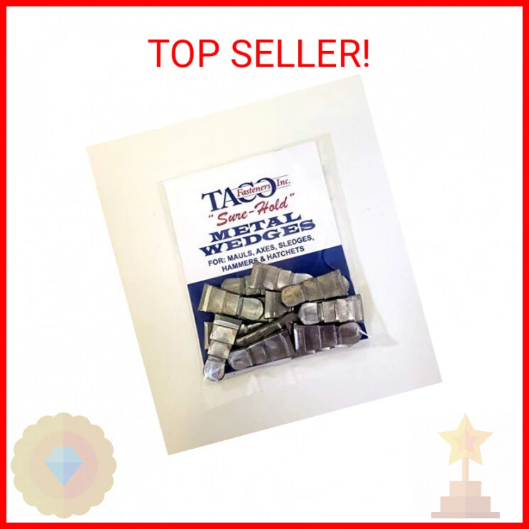 15 Sure-Hold Steel Handle Wedges - Walmart.com