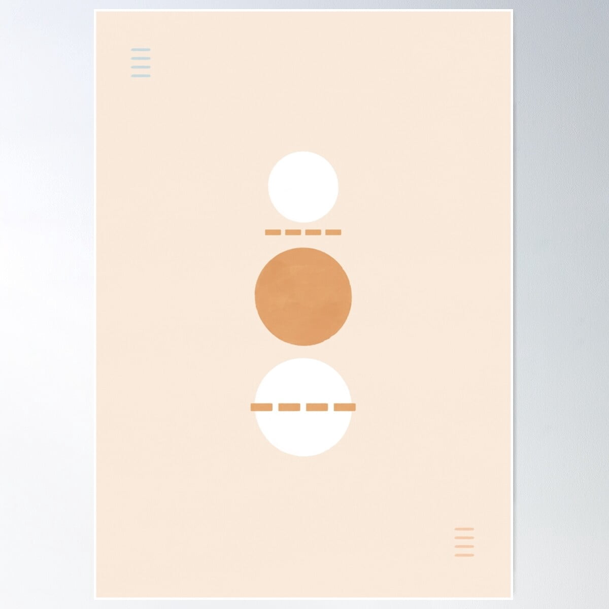 #15 Symmetrical Balance Poster Wall Art, Modern Wall Decor For Living ...