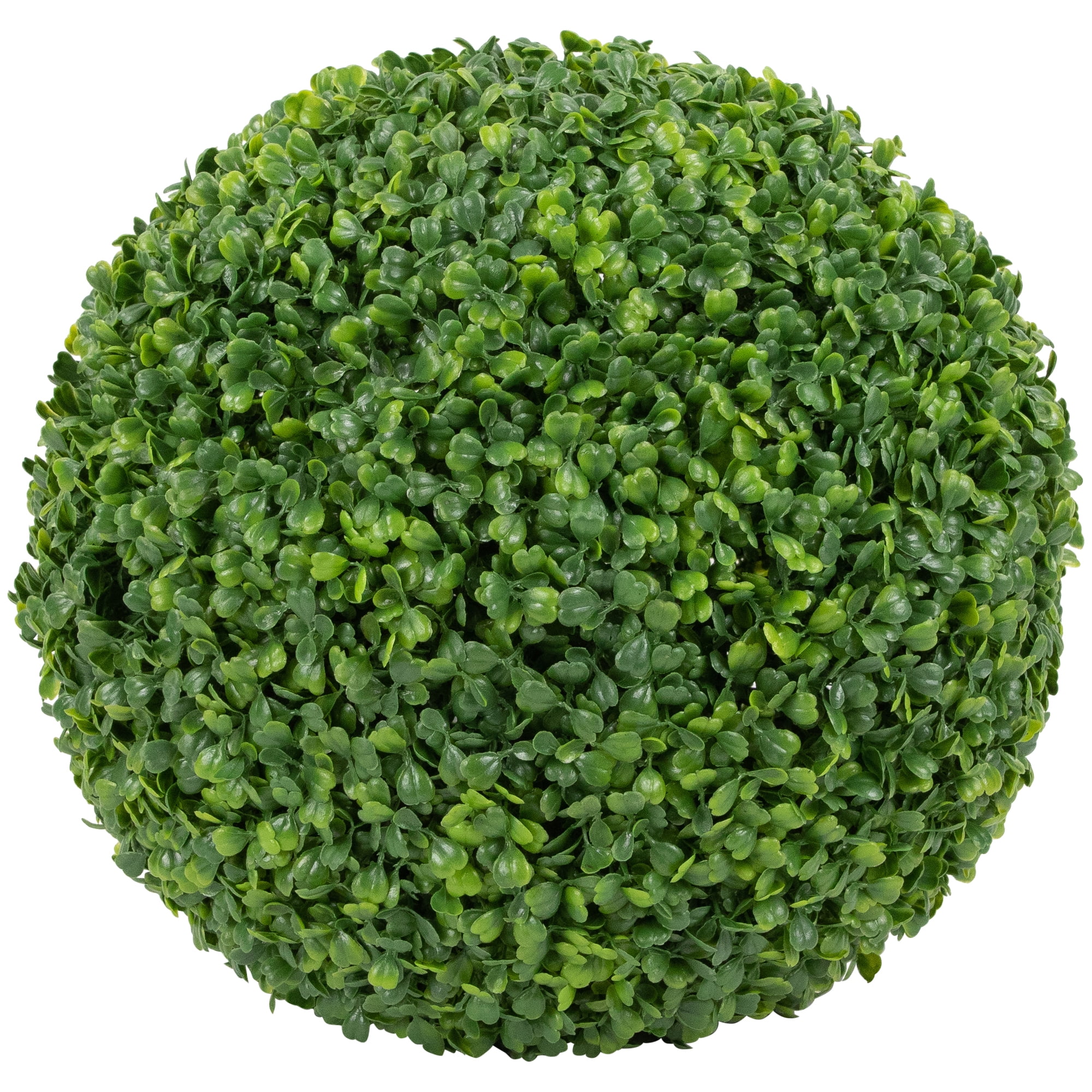Artificial Boxwood Topiary Garden Ball - Green Leaves - Walmart.com
