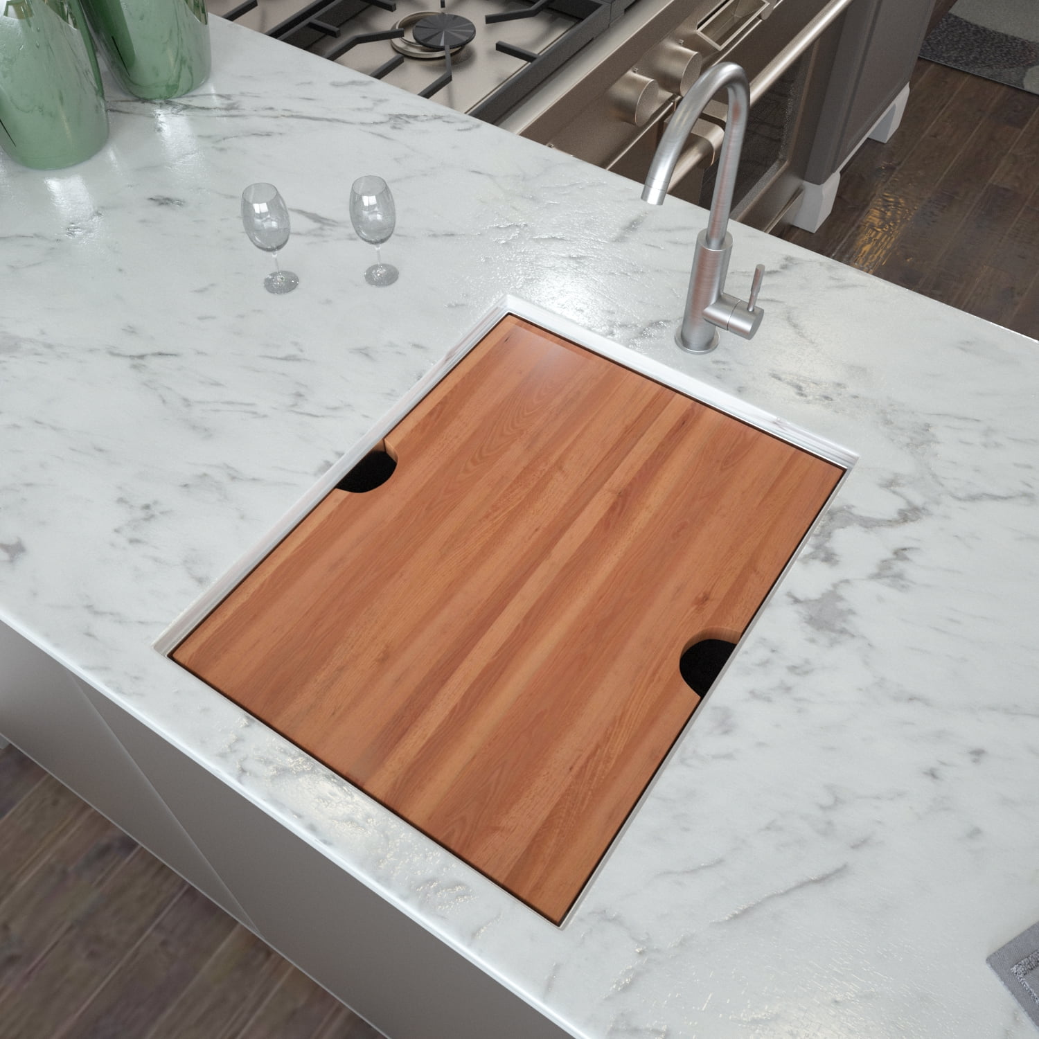 15" Undermount Kitchen Sink - 15*19*10 inch Kitchen Sink Undermount ...