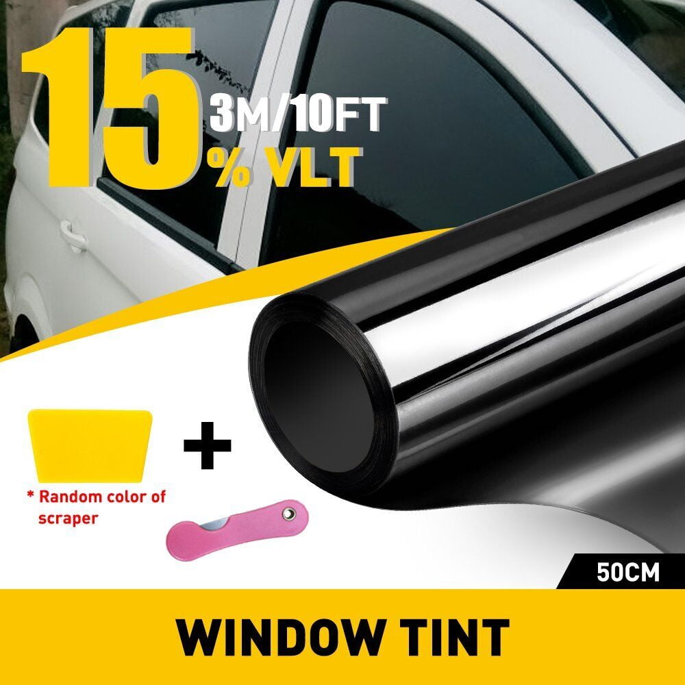 15% VLT 20" In x 10'Ft Feet Uncut Roll Window Tint Film Car Windshield ...