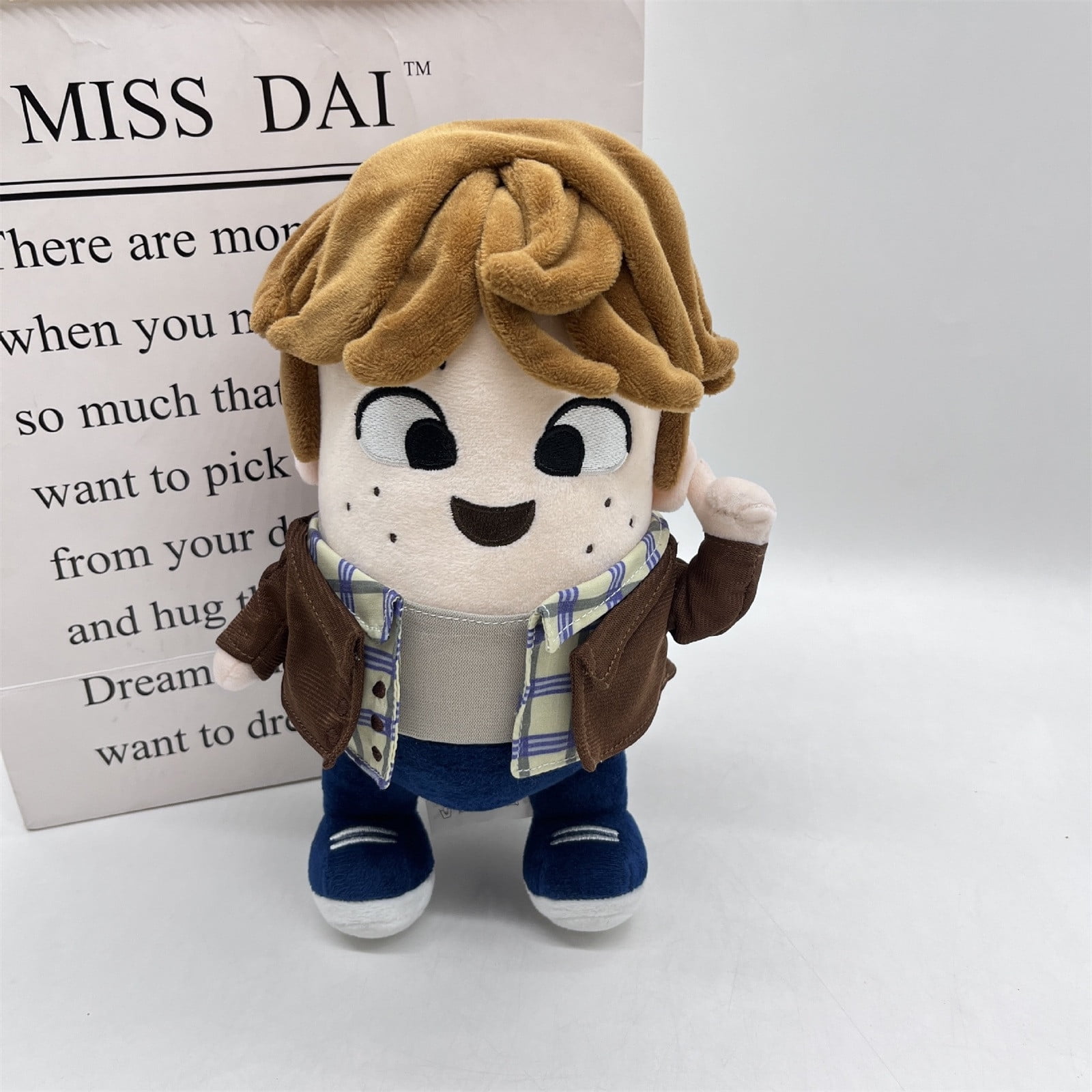 15" Wednesday Addams Plush Toys, Horrible Wednesday Addams Stuffed ...