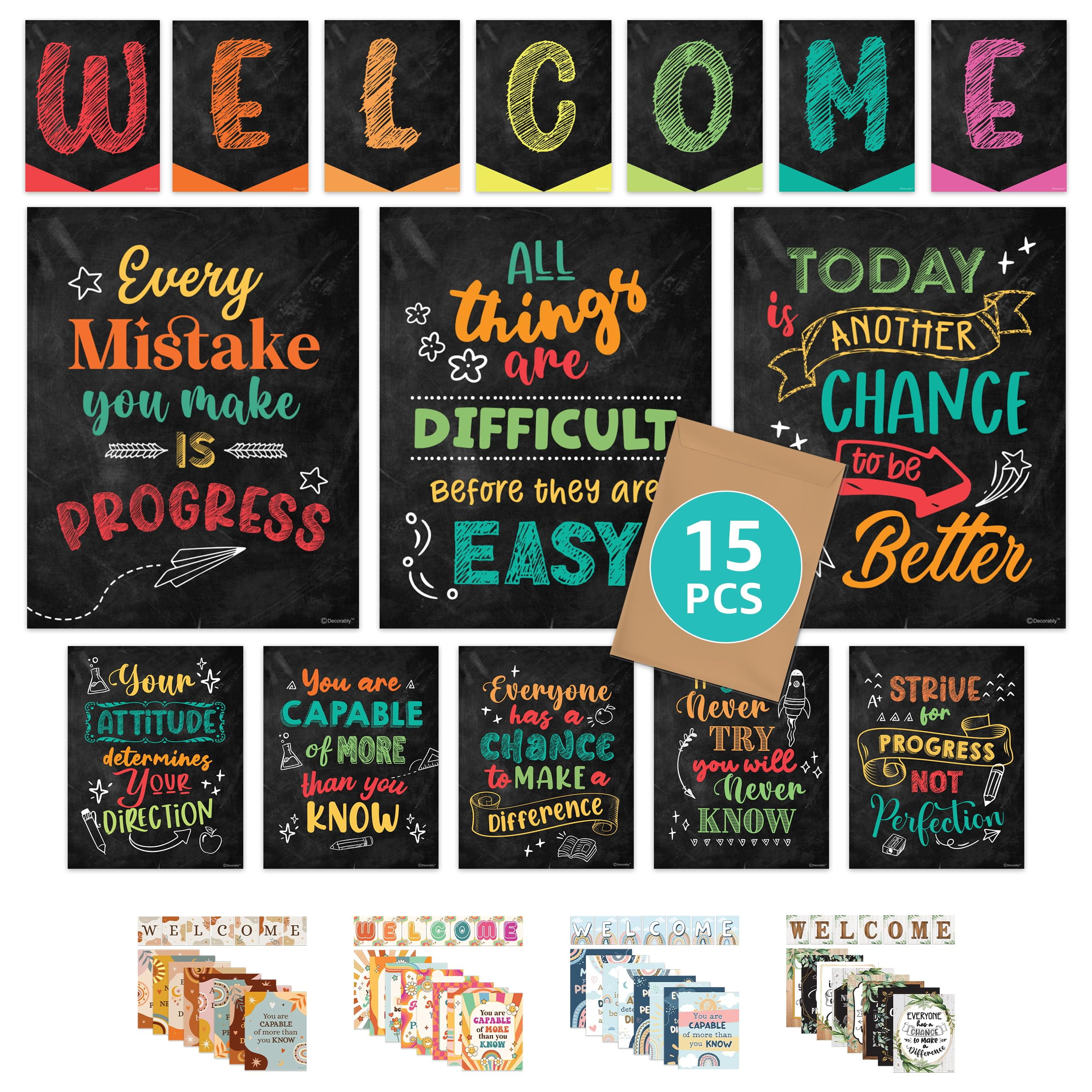 15 Welcome to Our Classroom Sign - 11x14in Welcome Back to School ...