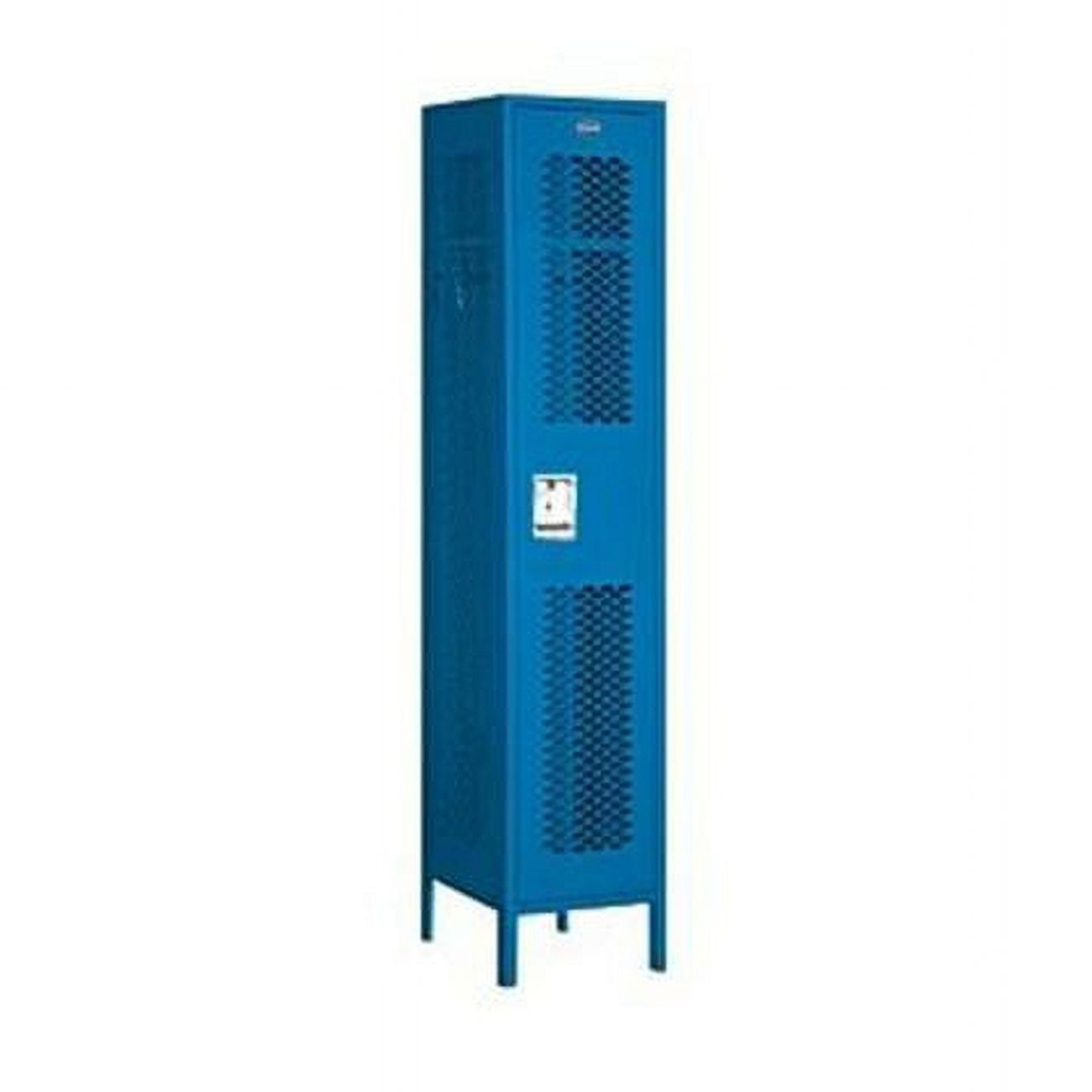 15" Wide Single Tier Vented Metal Locker - 1 Wide - 6 Feet High - 18 ...