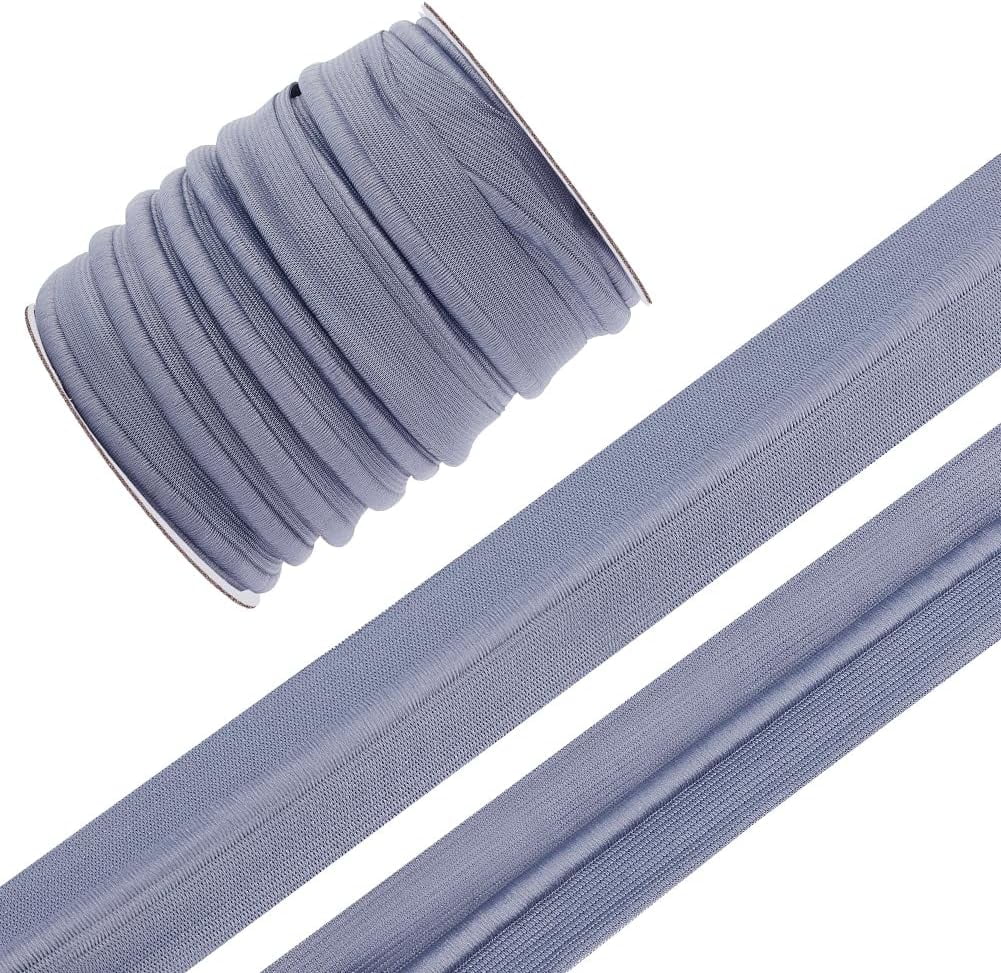 15 Yards Gray Draw Cord Elastic 2inch Flat Wide Stretchy Webbing Band ...