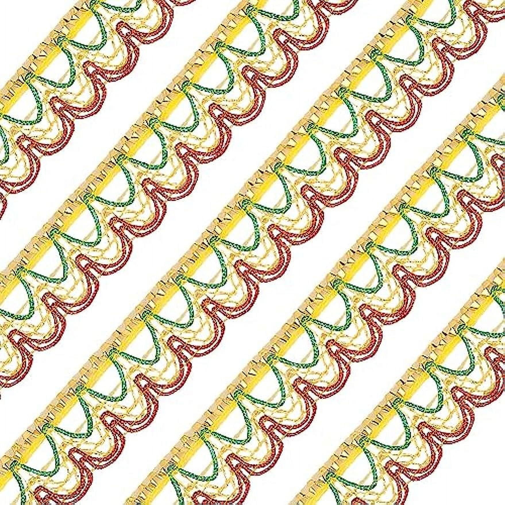15 Yards Lace Trim Ribbon 1 inch Wide Vintage Edging Trimmings for Gift ...