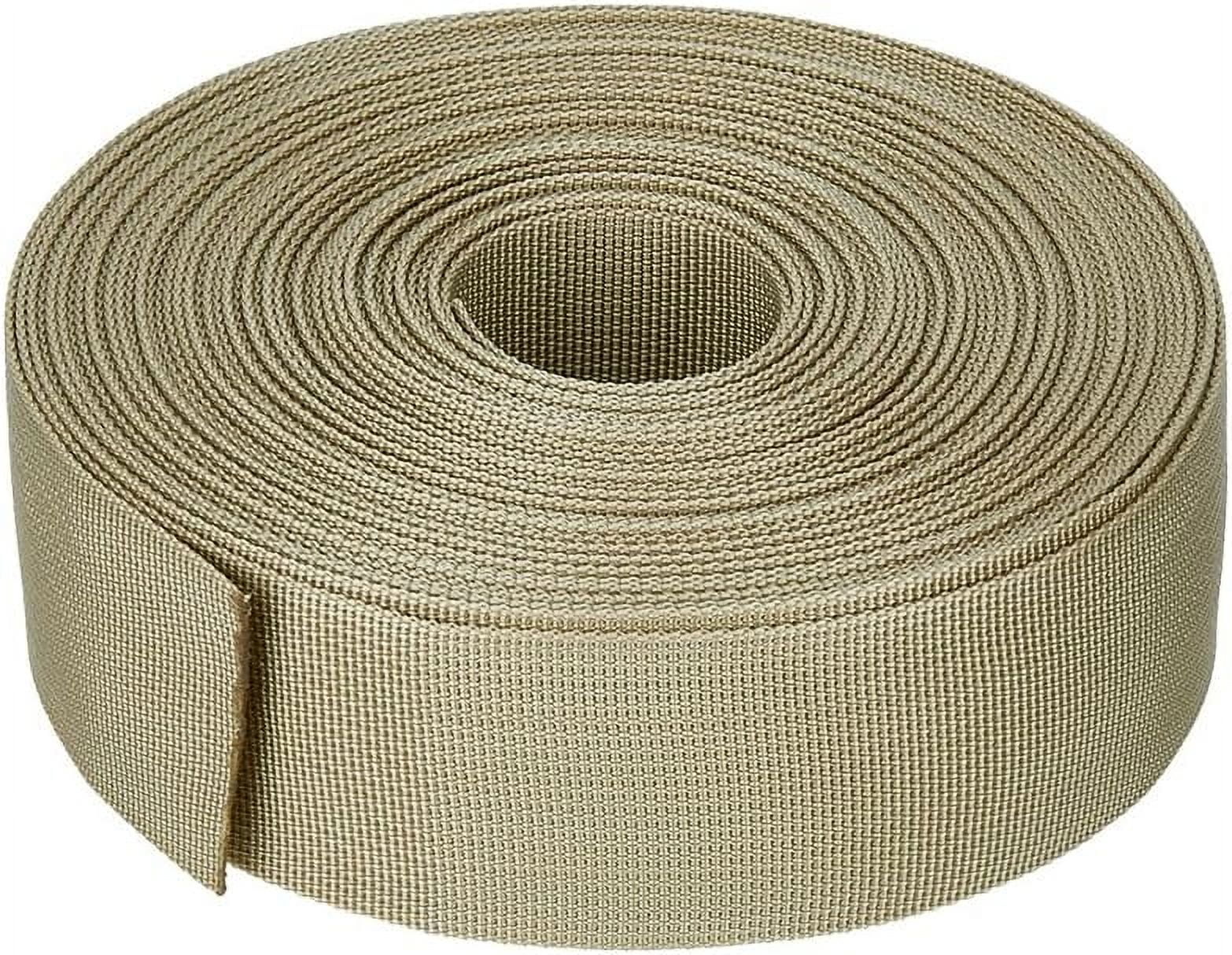 15 Yards Polypropylene Webbing Strap Khaki Heavy Duty Webbing Strap 49 ...