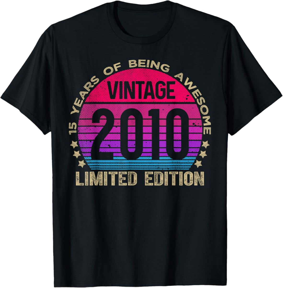 15 Year Old Gifts Limited Edition Vintage 15Th Birthday Girl Unisex T ...