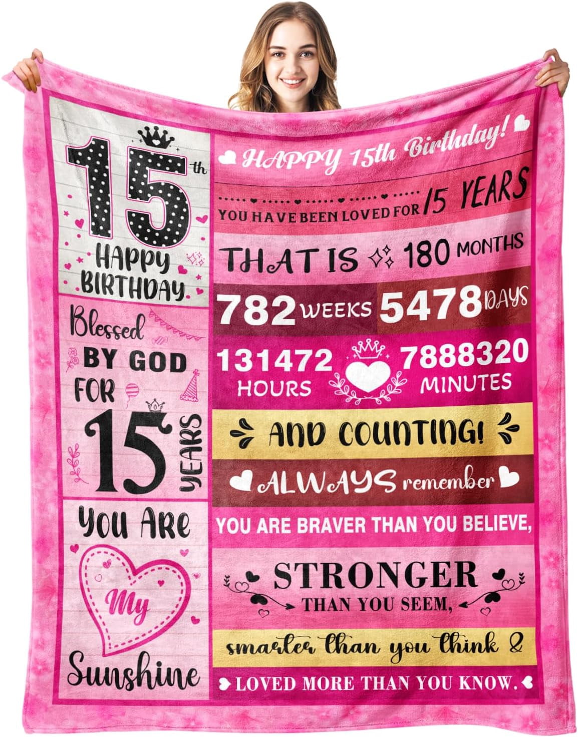15 Year Old Girl Gifts - 15th Birthday Gifts for Teen Girls - 15th ...