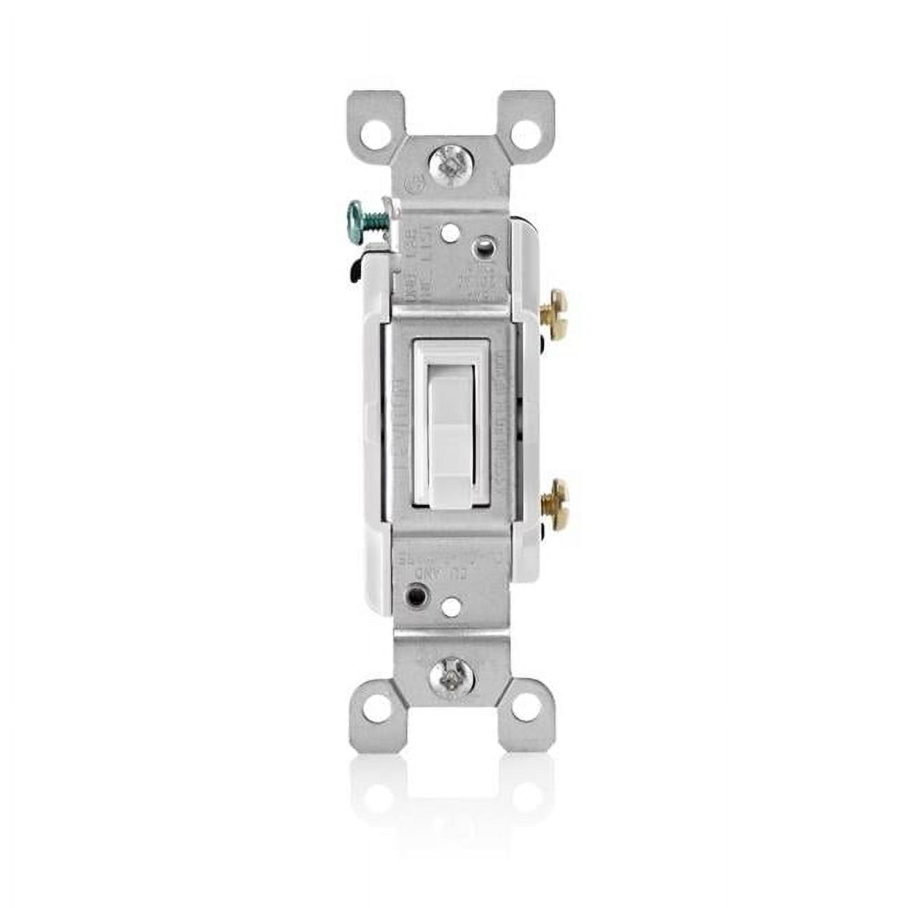 15 amps Single Pole protective Treated Toggle Switch, White - Walmart.com