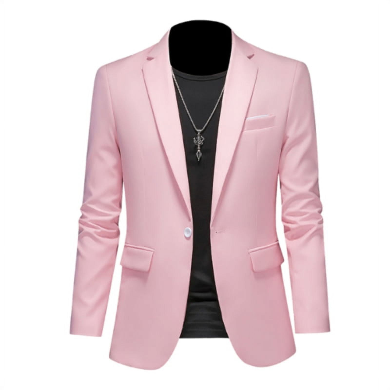 15-color boutique fashion suit 6XL men's slim groom wedding suit jacket ...