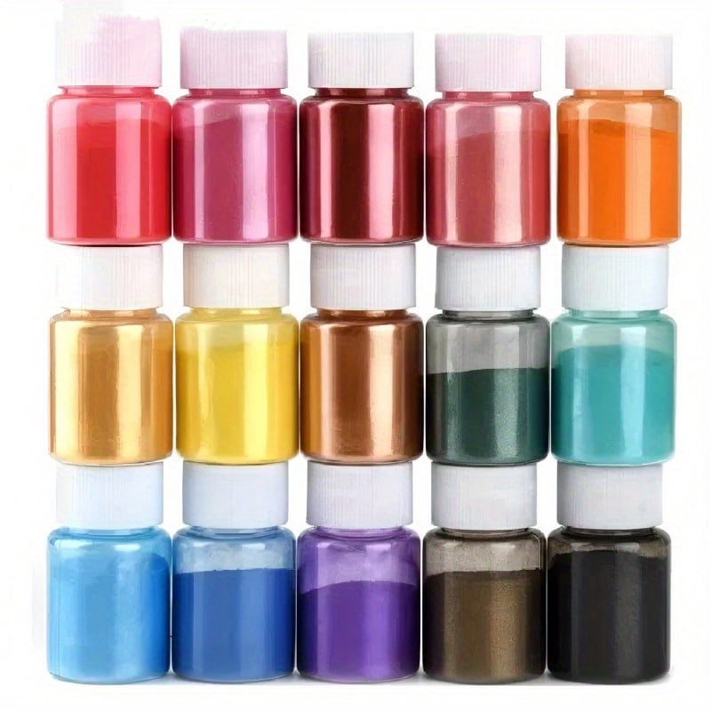 15 colors of mica powder - Walmart.com