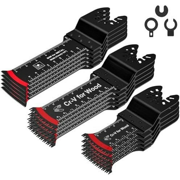15 count Multi Tool Kits, Bi- Oscillating Tool , Oscillating Clean Cut ...
