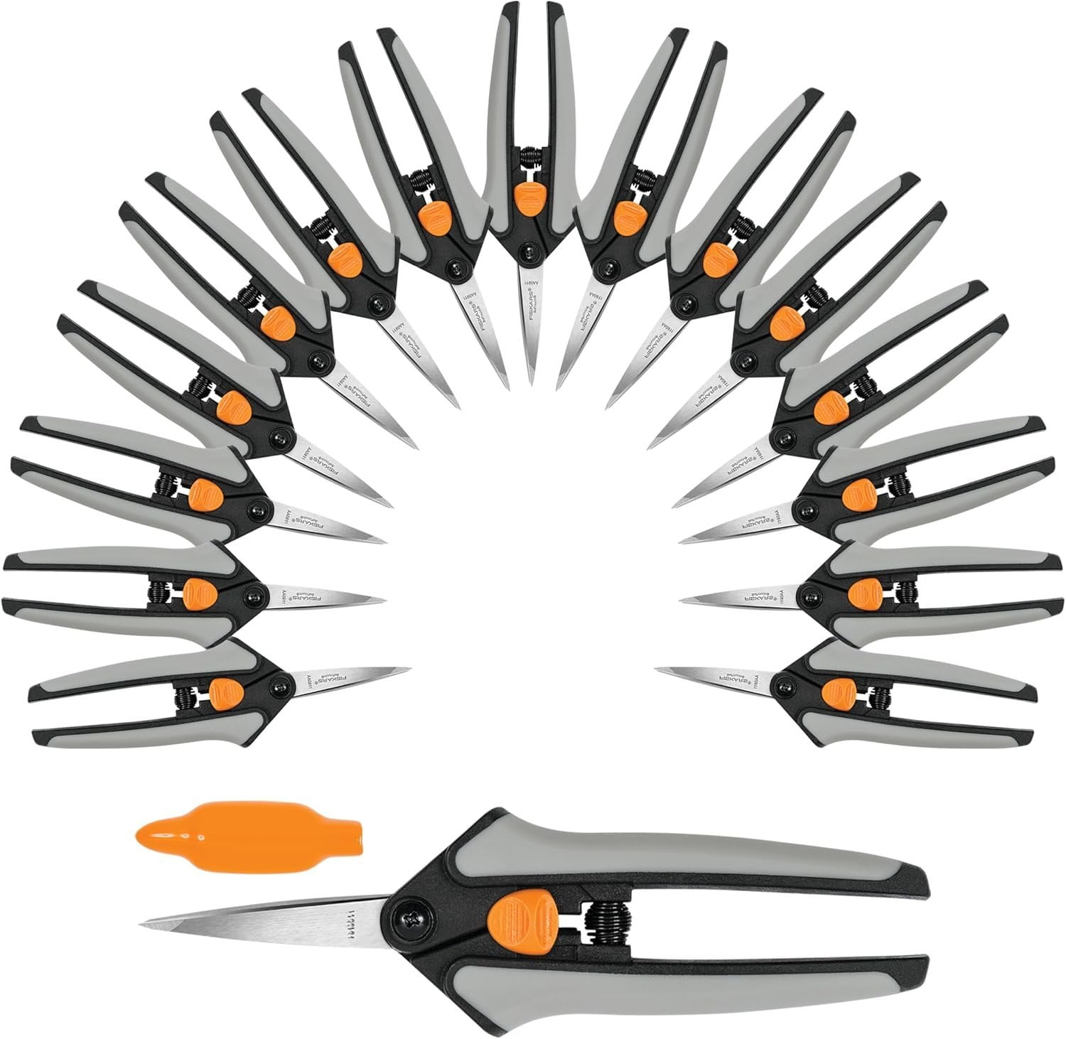 15 count -Tip Pruning Snip Set, Precision Stainless , Softgrip Handles ...