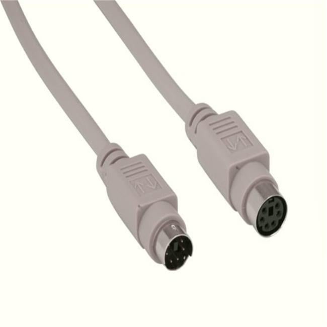 15 ft. Mini-DIN6 Male to Female PS&2 Keyboard & Mouse Extension Cable ...