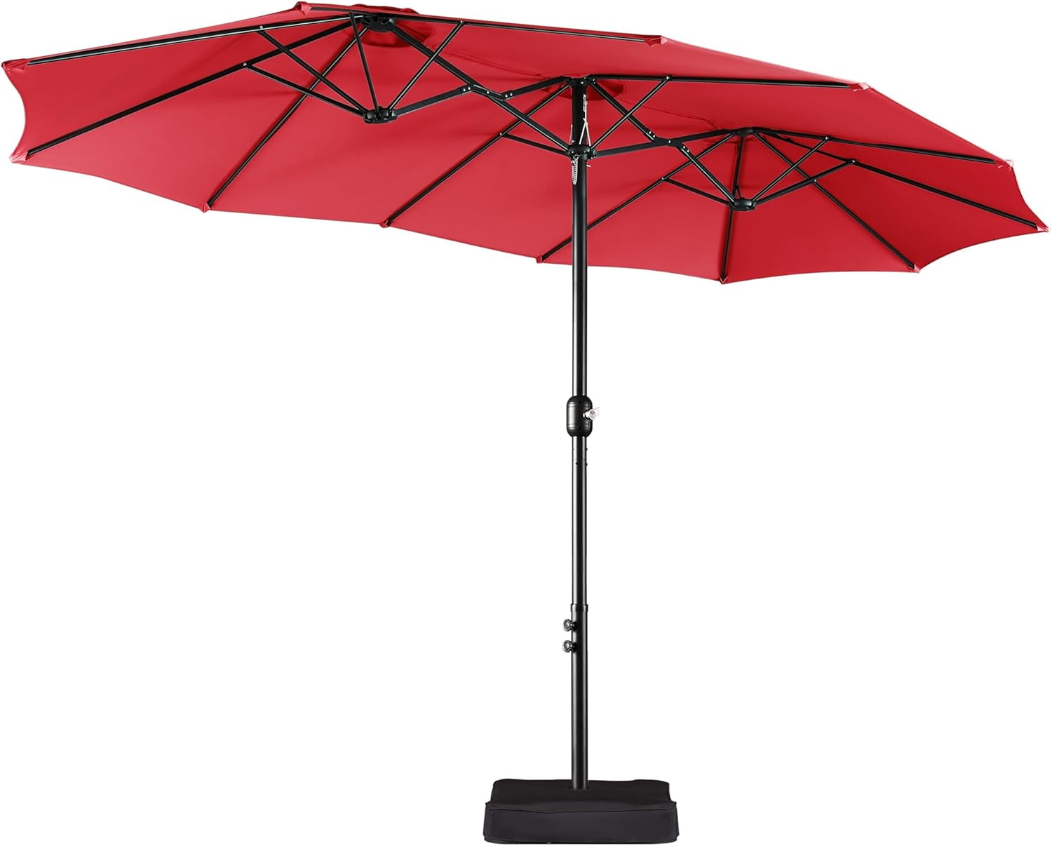 15 ft Triple-size Patio Umbrella w/Base Included - Market Extra-Large ...