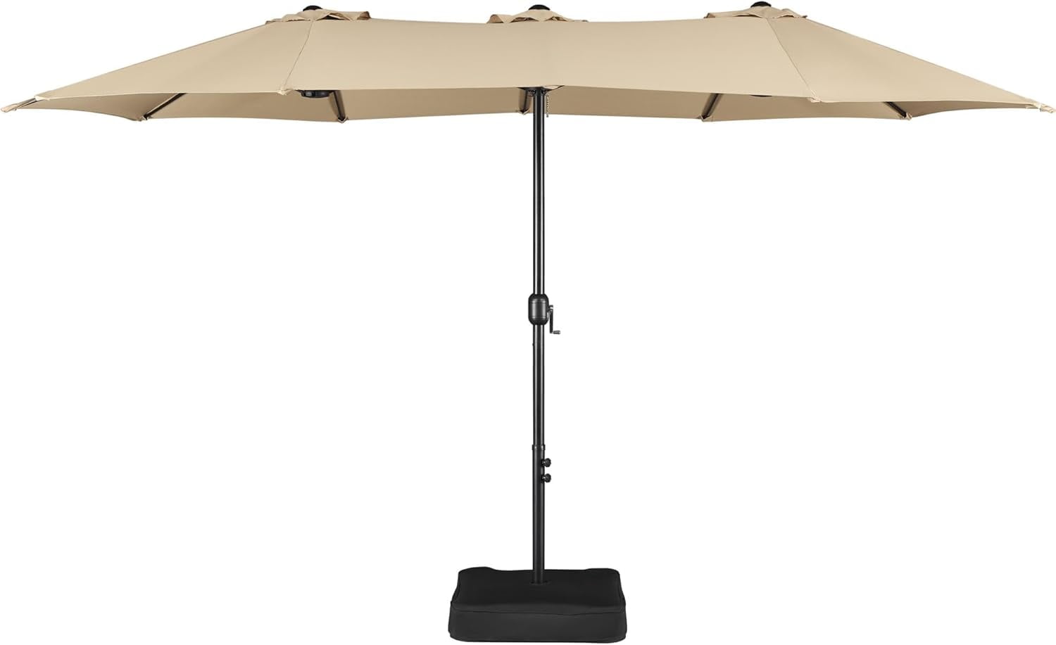 15 ft Triple-size Patio Umbrella w/Base Included - Market Extra-Large ...