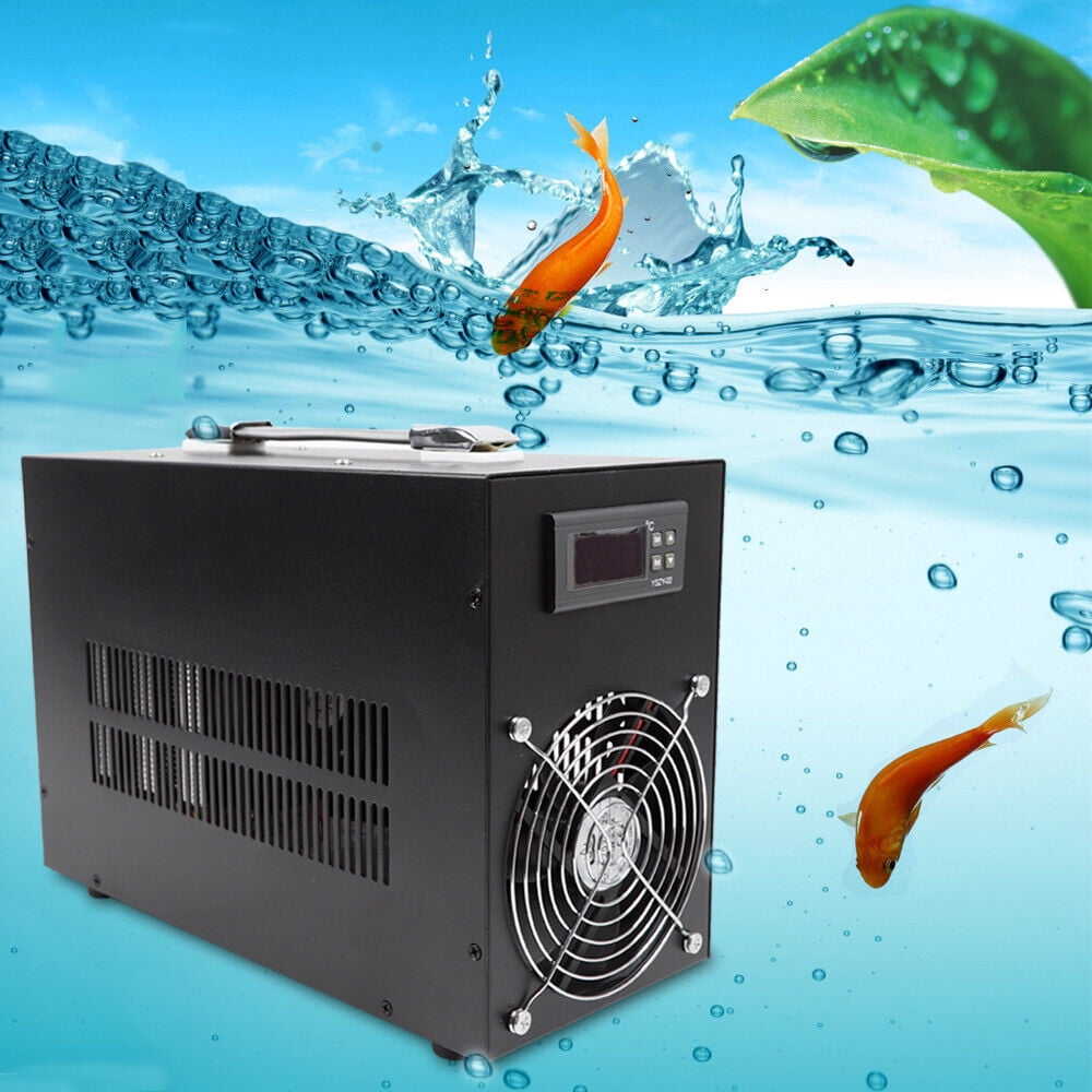 15 gal Aquarium Water Inline Chiller Cooling Machine Fish Shrimp Tank ...