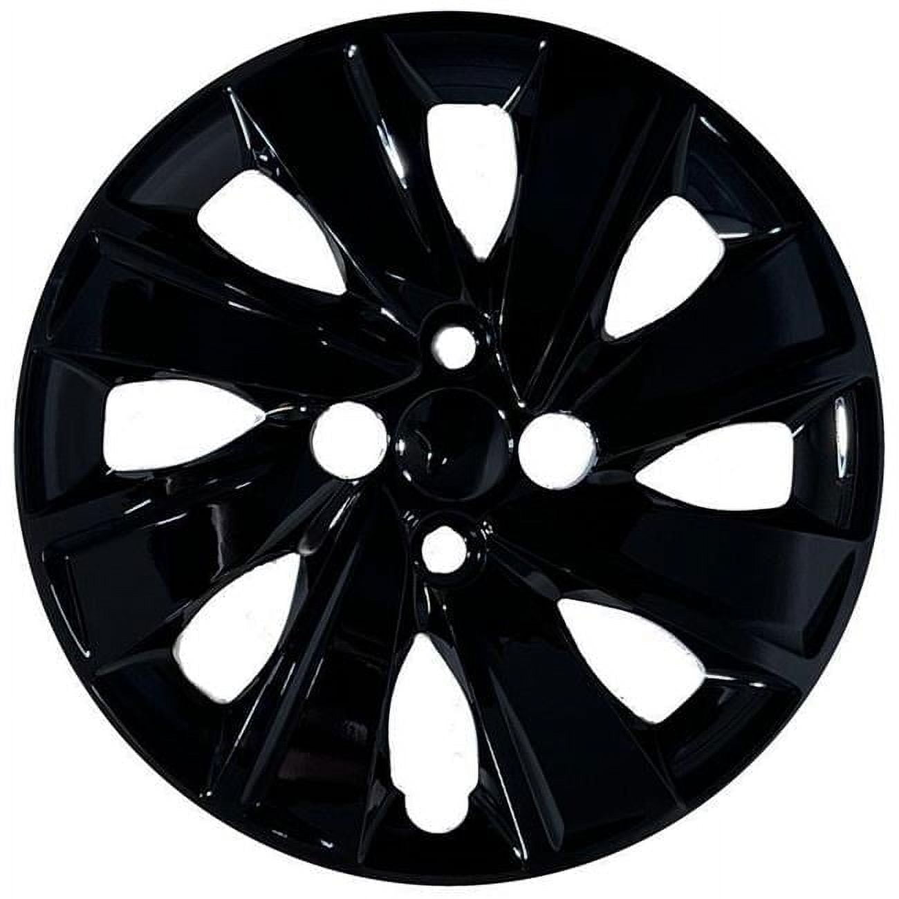 15 in. Bolt On Hubcaps Wheel for 2018-2020 Kia Rio, Black - Set of 4 ...