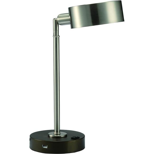 15 in. Contemporary Pivot Swivel Desk Lamp - Walmart.com
