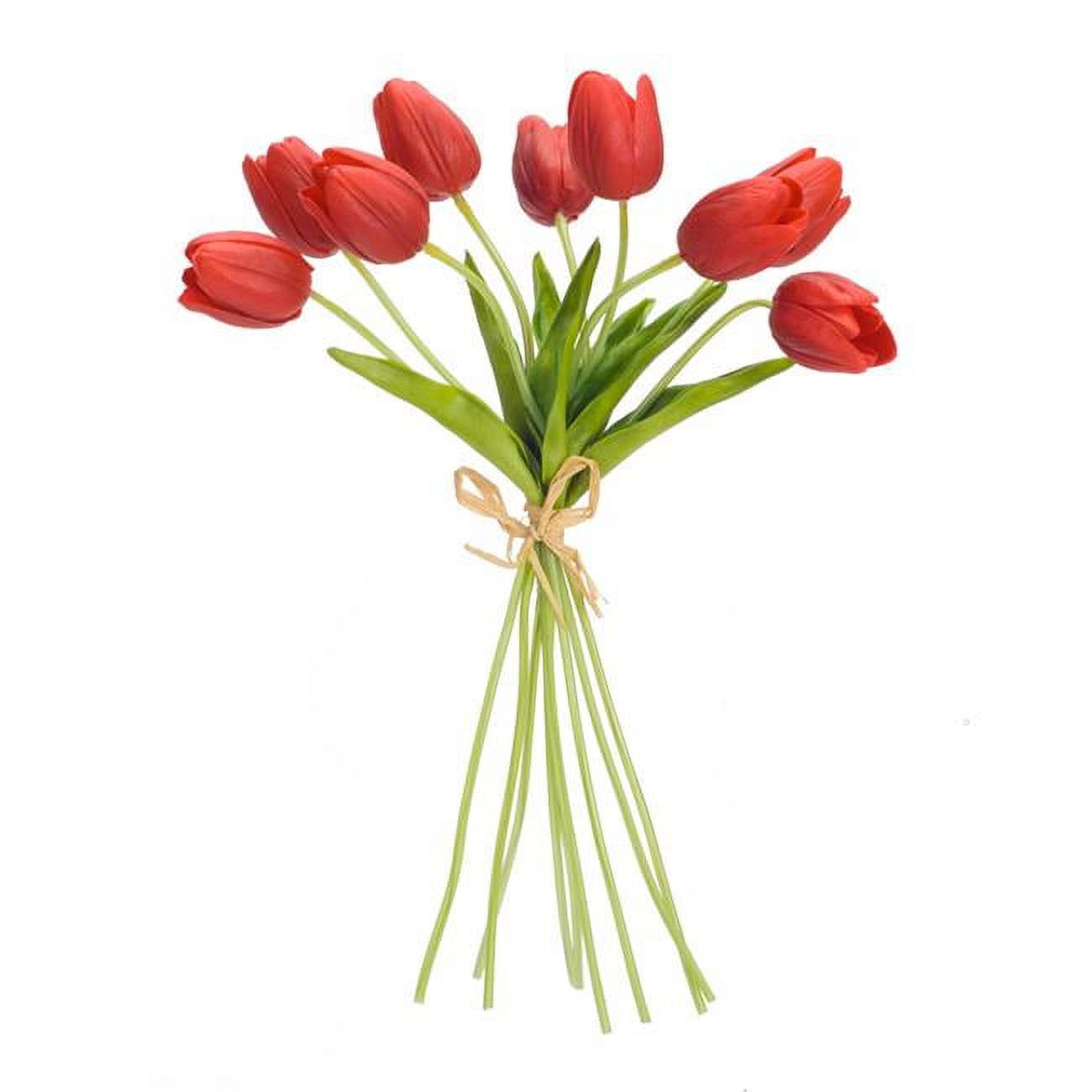 15 in. Tulip Bundle, Red - Set of 6 - Walmart.com