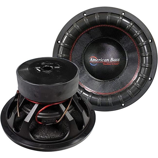 15 in. VFI Signature Woofer 1 Ohm DVC 5000W RMS - Walmart.com