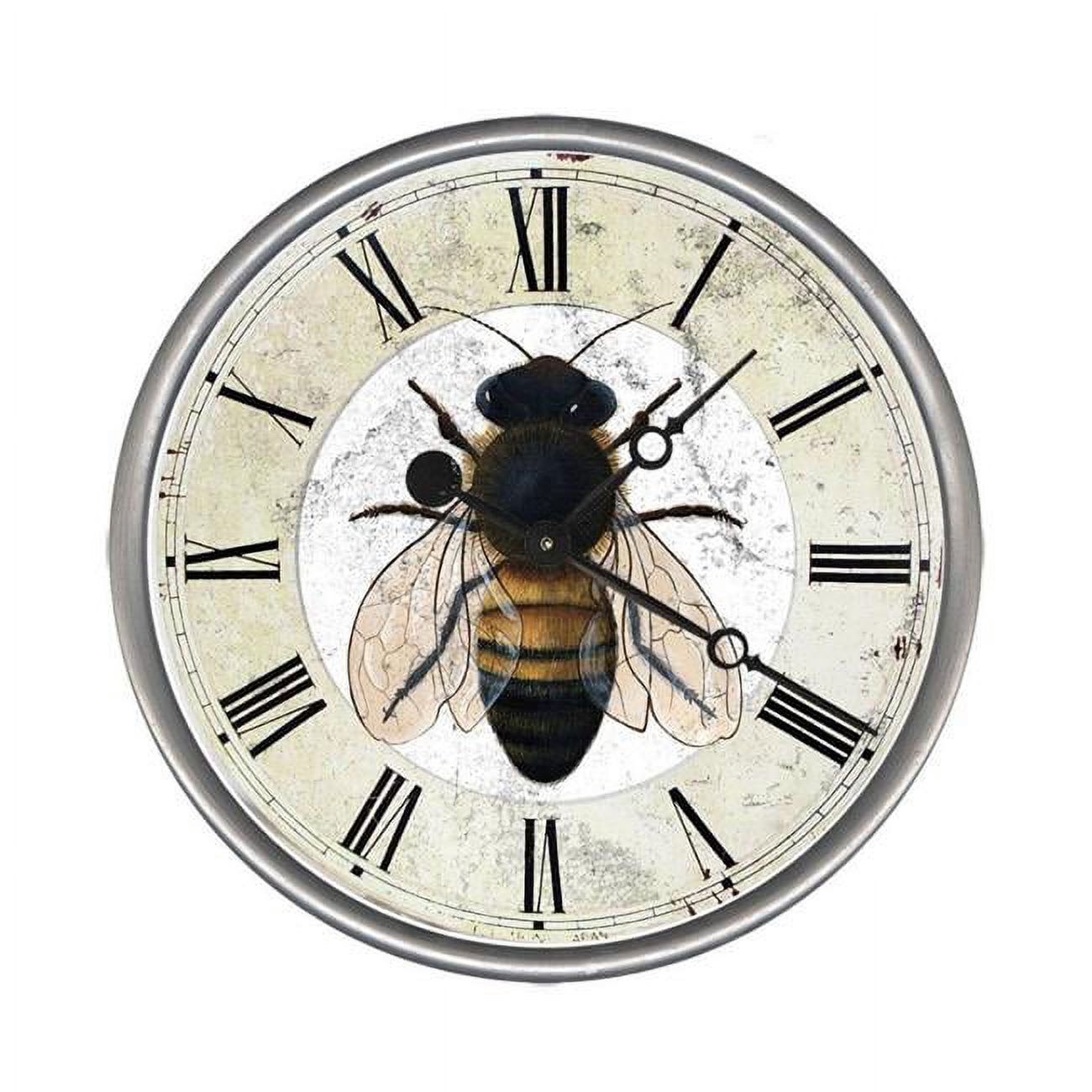 15 in. Vintage Rustic Bumbel Bee Wall Clock - Walmart.com