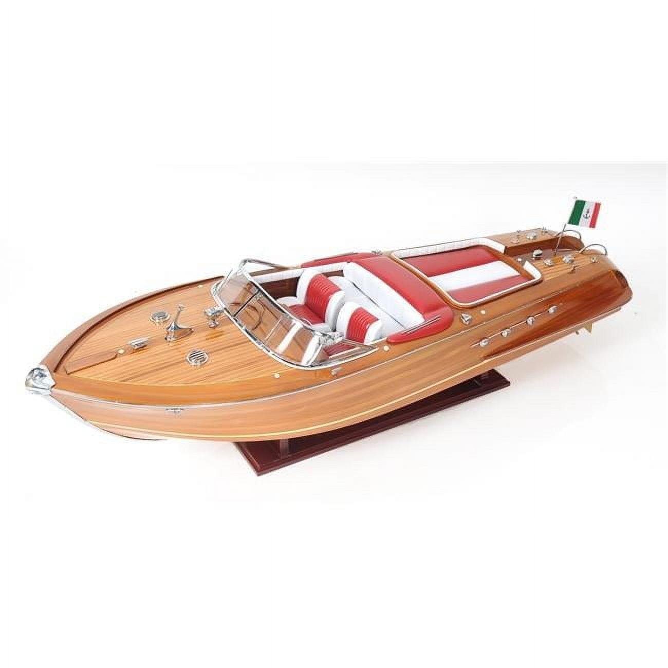 15 in. Wood Riva Aquarama Speedboat Exclusive Display Case Edition Boat ...