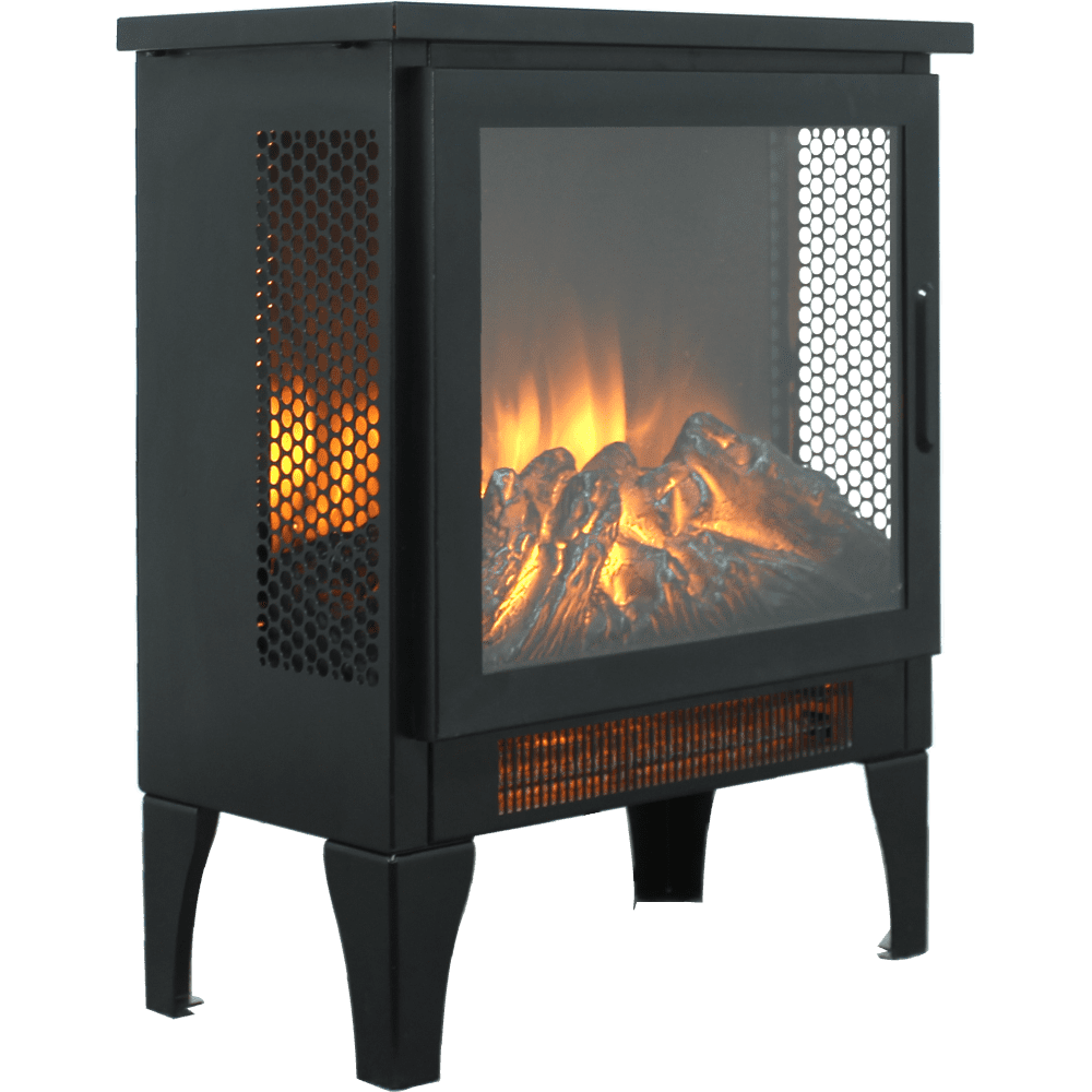 15 inch 3D Flame Electric Infrared Quartz Fireplace Stove without ...