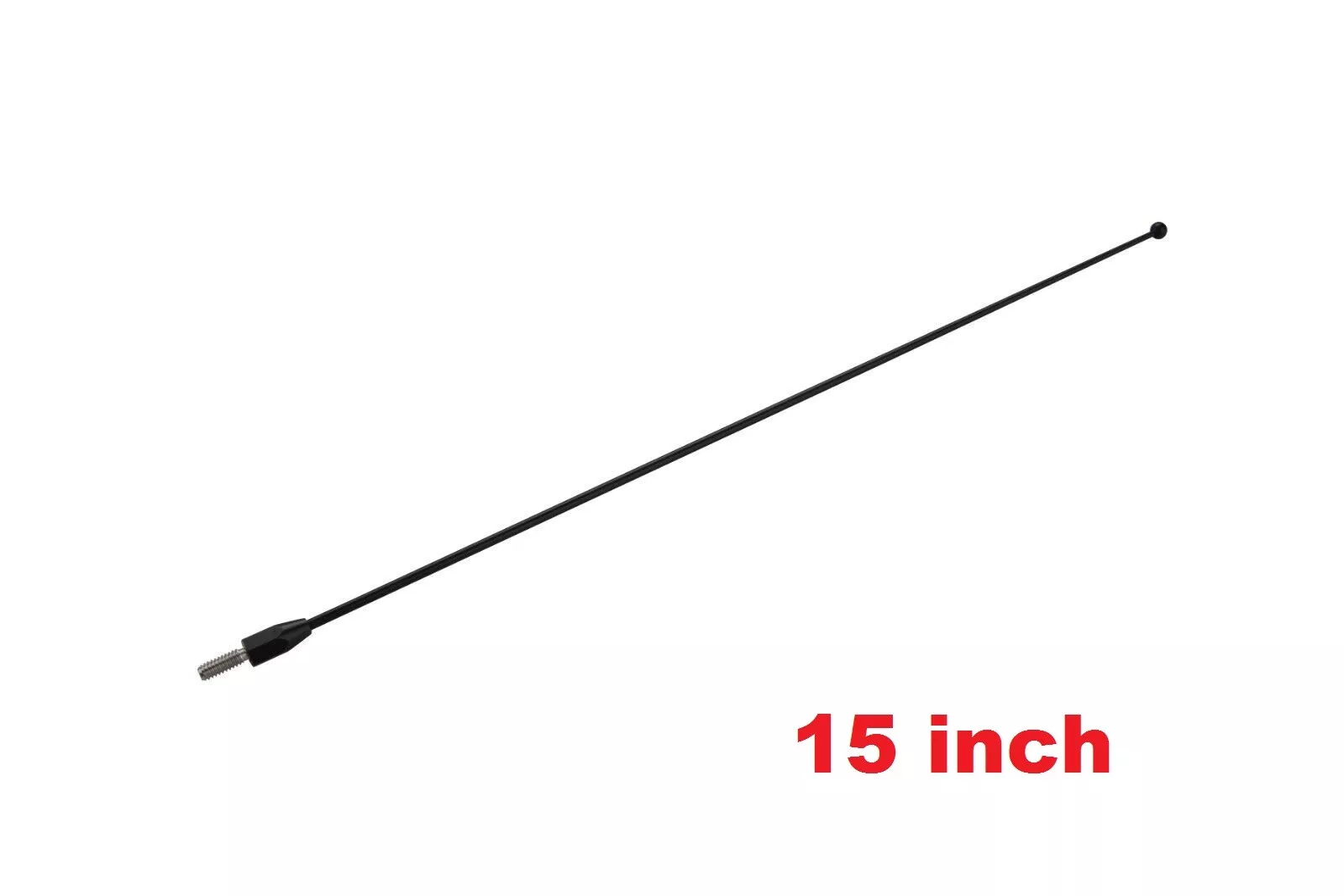 15" inch Black Stainless Antenna Mast Power Radio AM/FM for MINI COOPER ...