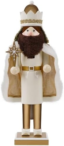 15 inch Christmas Nutcracker, Wooden Nativity Nutcracker Collectible ...