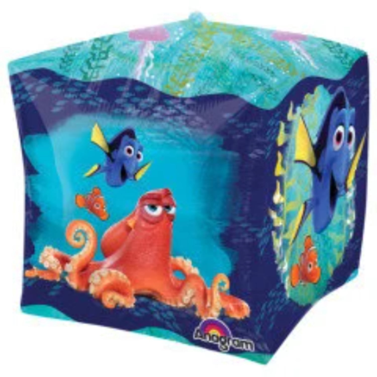 15 inch FINDING DORY CUBEZ Balloon • Party Supplies Decorations Foil ...