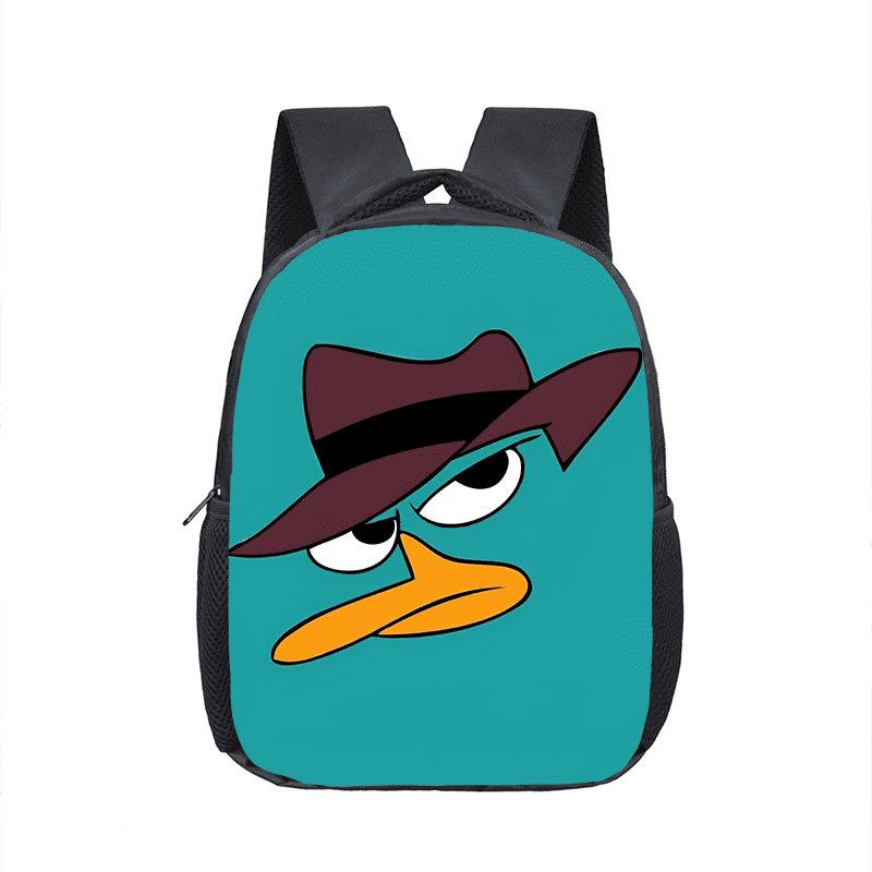15 inch Phineas And Ferb Backpack for Cartoon School Bags Gift ...